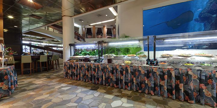 Oceanarium Buffet Pacific Beach Hotel Underground Aquarium Restaurant